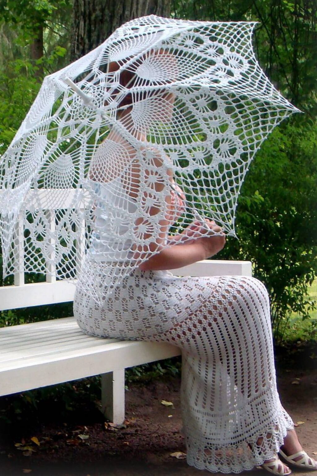 Crochet Wedding Umbrella Pattern